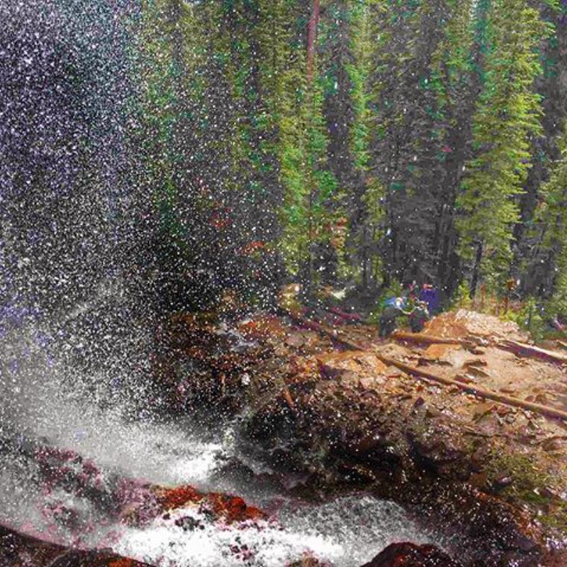 Waterfall Explorer - Toby Creek Adventures | Guided Snowmobile and ATV ...