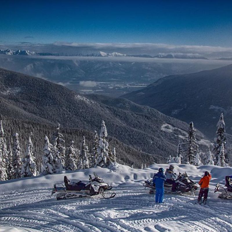 Paradise Basin - Toby Creek Adventures | Guided Snowmobile and ATV Tours