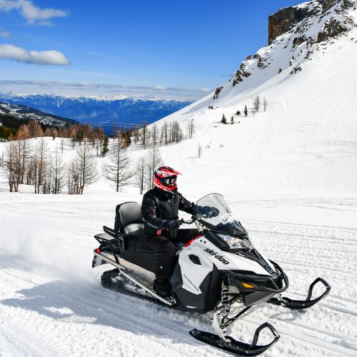 Snowmobile Tours From Banff and Canmore - Toby Creek Adventures ...